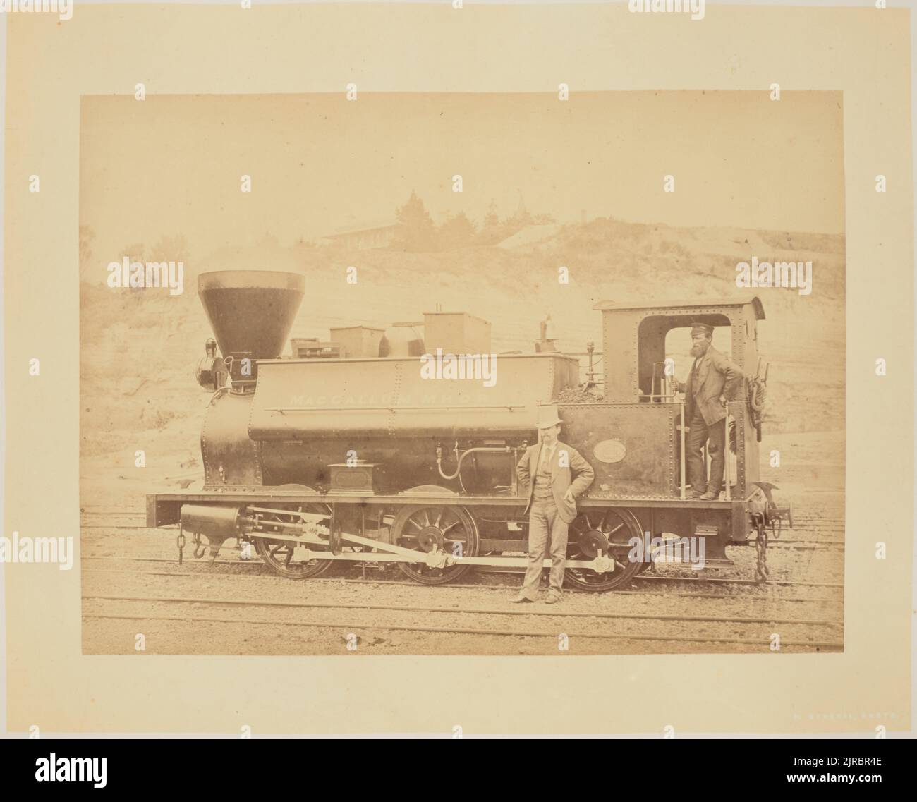 Six-wheel coupled tank engine, New Zealand Railways, 3 feet six inches ...