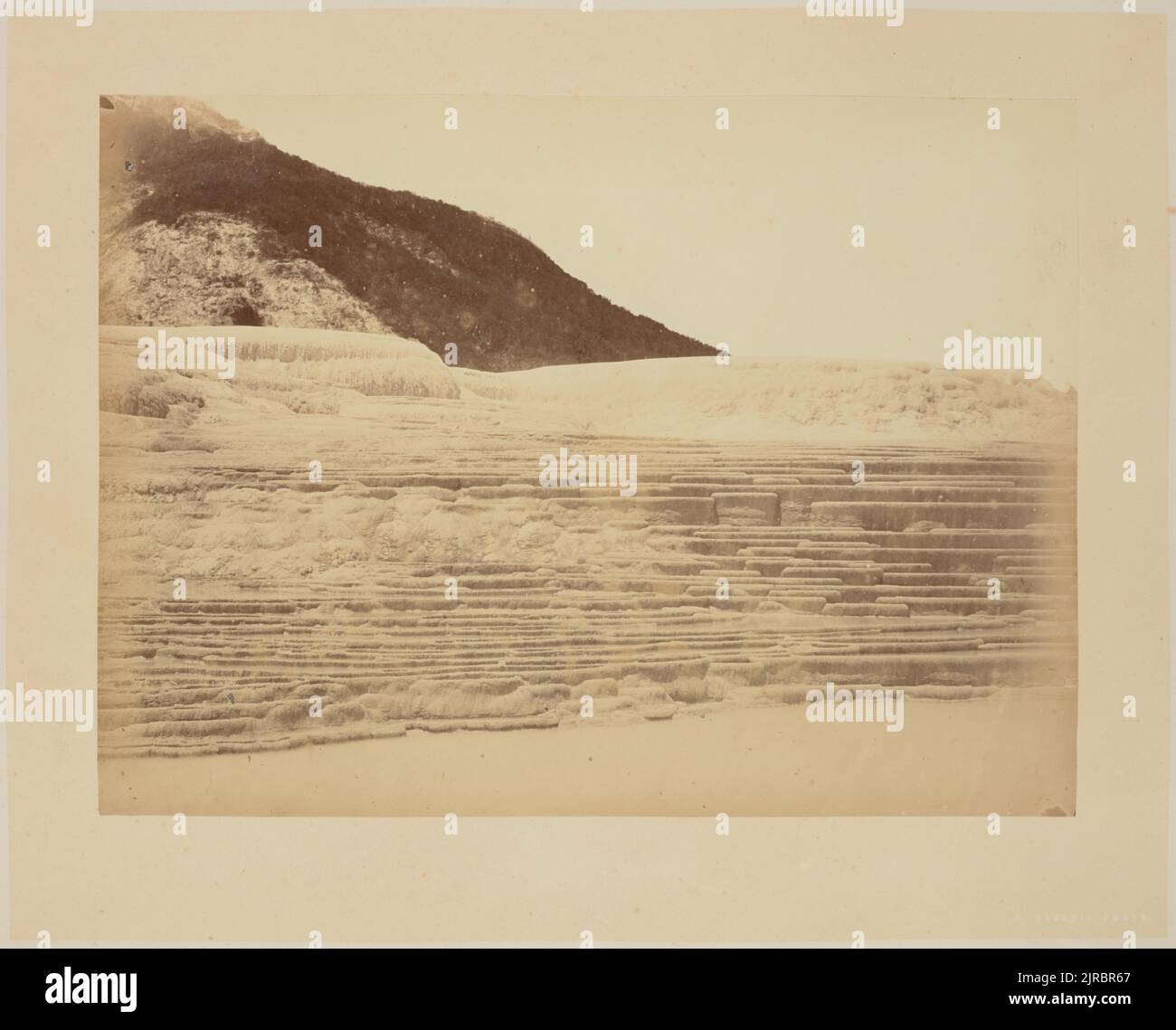 Pink white terraces new zealand hi-res stock photography and images - Alamy