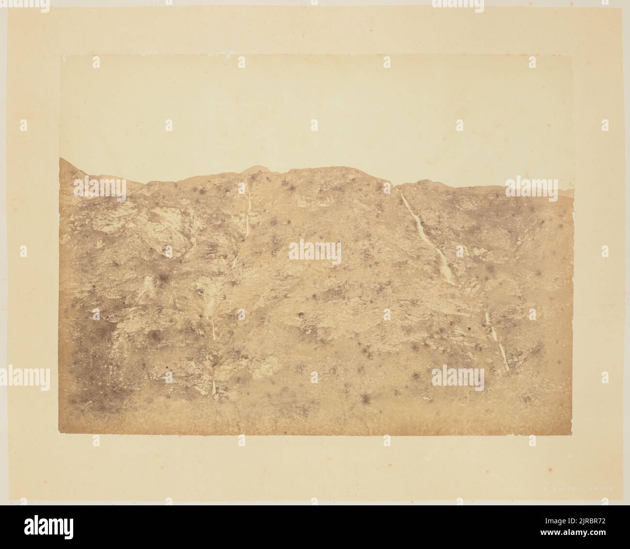 Twin Waterfall near the Matukituki River, Otago, 1873-1891, Southern ...