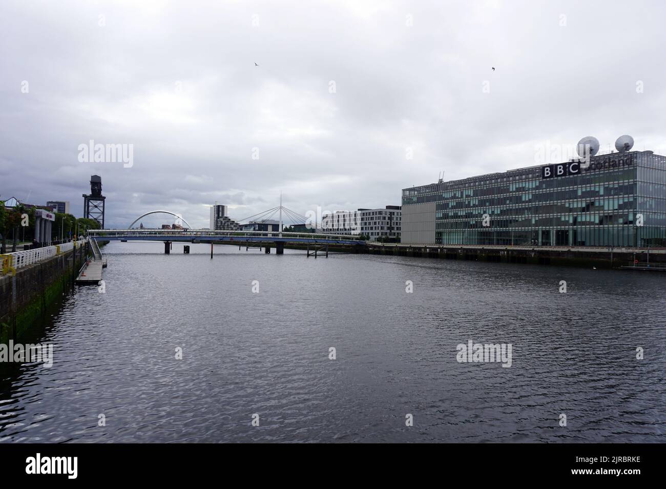 Glasgow, Scotland. The River Clyde Stock Photo - Alamy