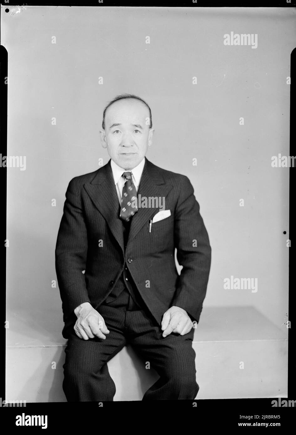 Portrait of YOUNG Sou Lum (b. 1889, d.1961), circa 1930s, Wellington ...