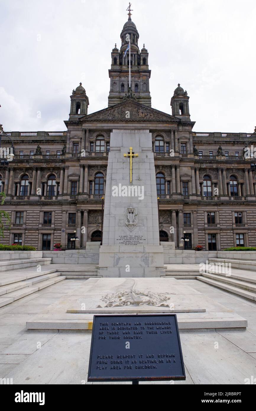 Glasgow City Chambers, Scotland Stock Photo - Alamy