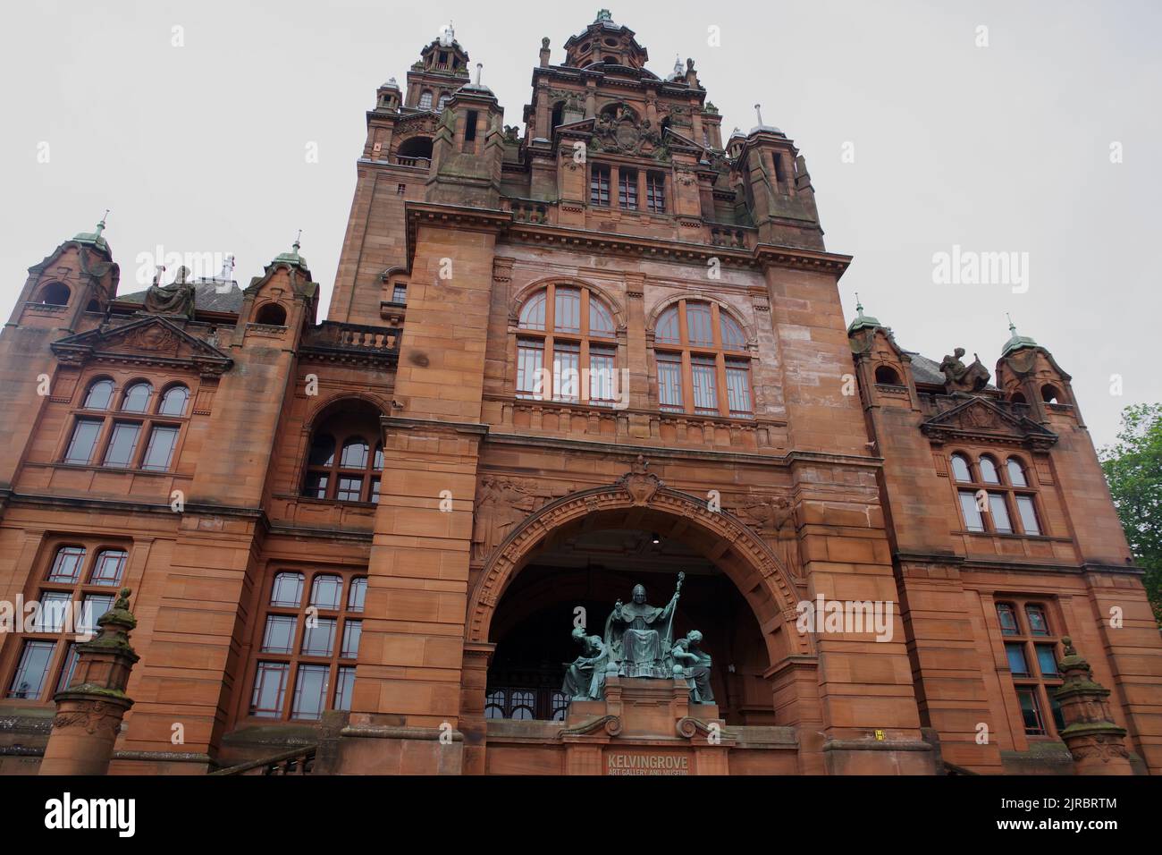 Glasgow, Scotland. Kelvingrove art Gallery and Museum Stock Photo - Alamy