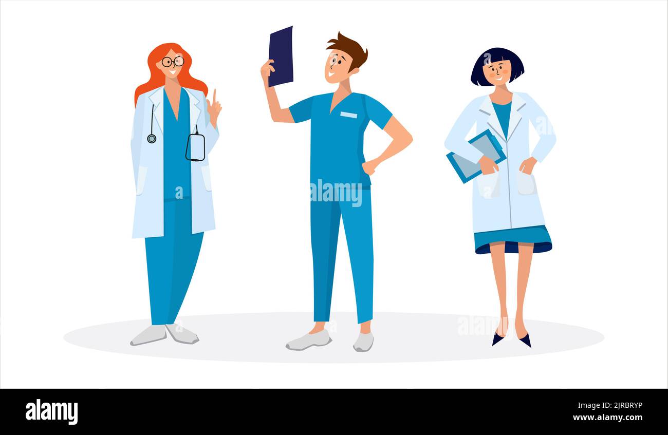 Medical diagnostic technology Stock Vector Images - Alamy