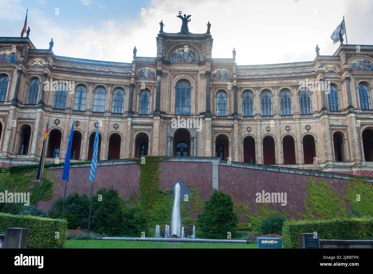 Maximilianeum, a palatial building in Munich, was built as home for ...