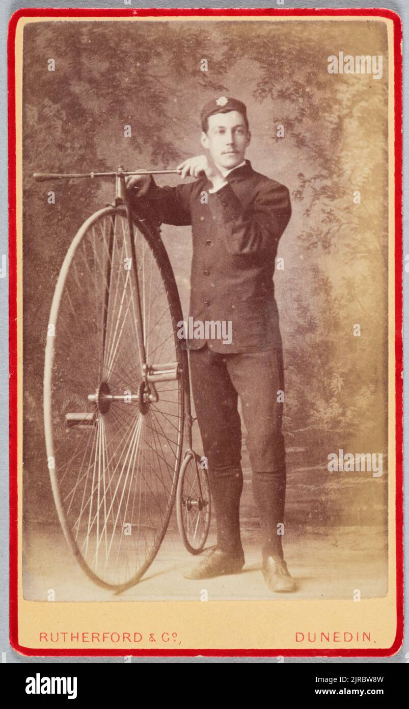 1883 penny farthing bicycle hi-res stock photography and images - Alamy