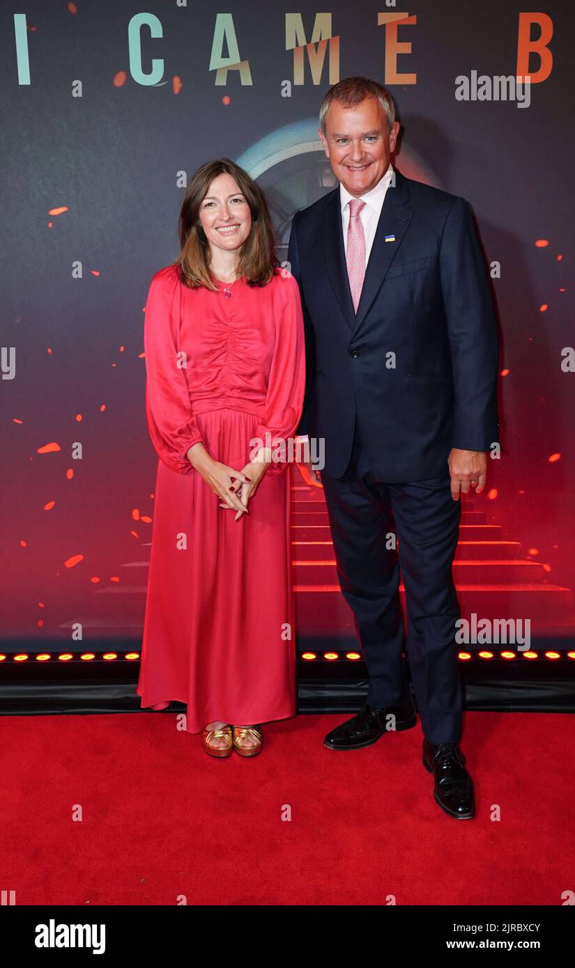 Kelly McDonald and Hugh Bonneville arrive for the special screening of ...