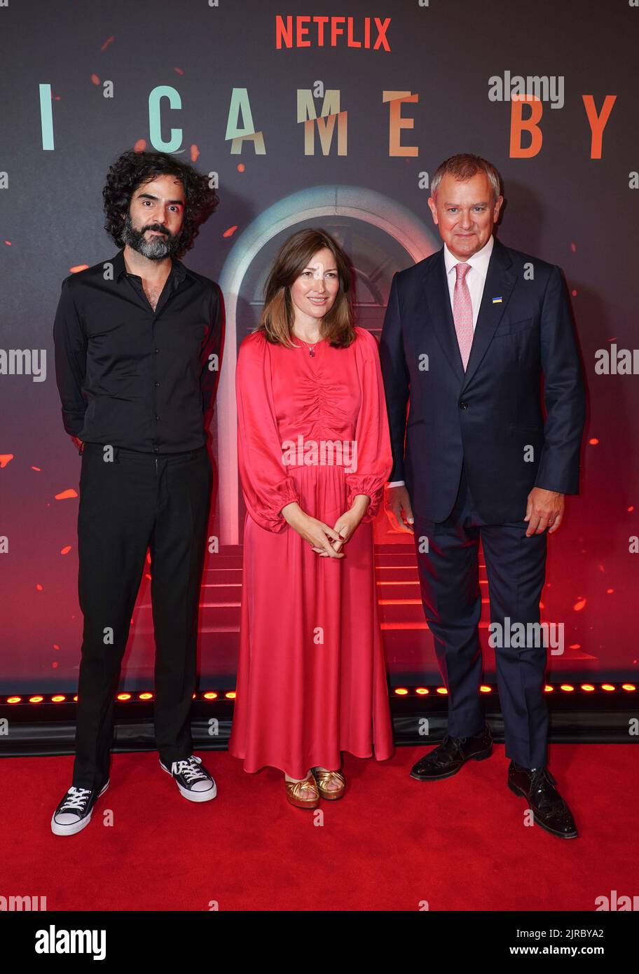Babak Anvari, Kelly McDonald and Hugh Bonneville arrive for the special ...