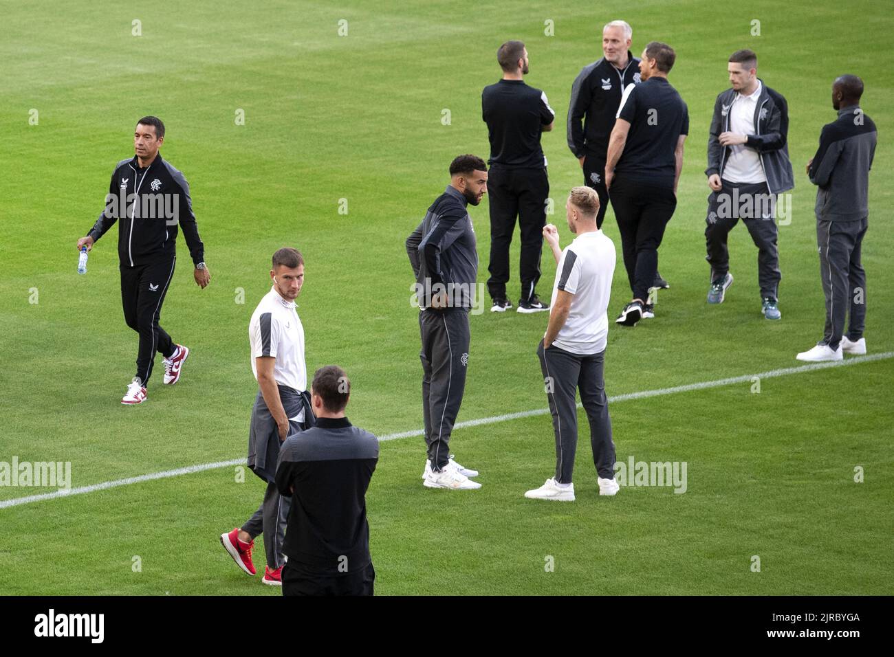 2022-08-23 18:12:48 EINDHOVEN - 23-08-2022. Rangers FC trainer Giovanni ...