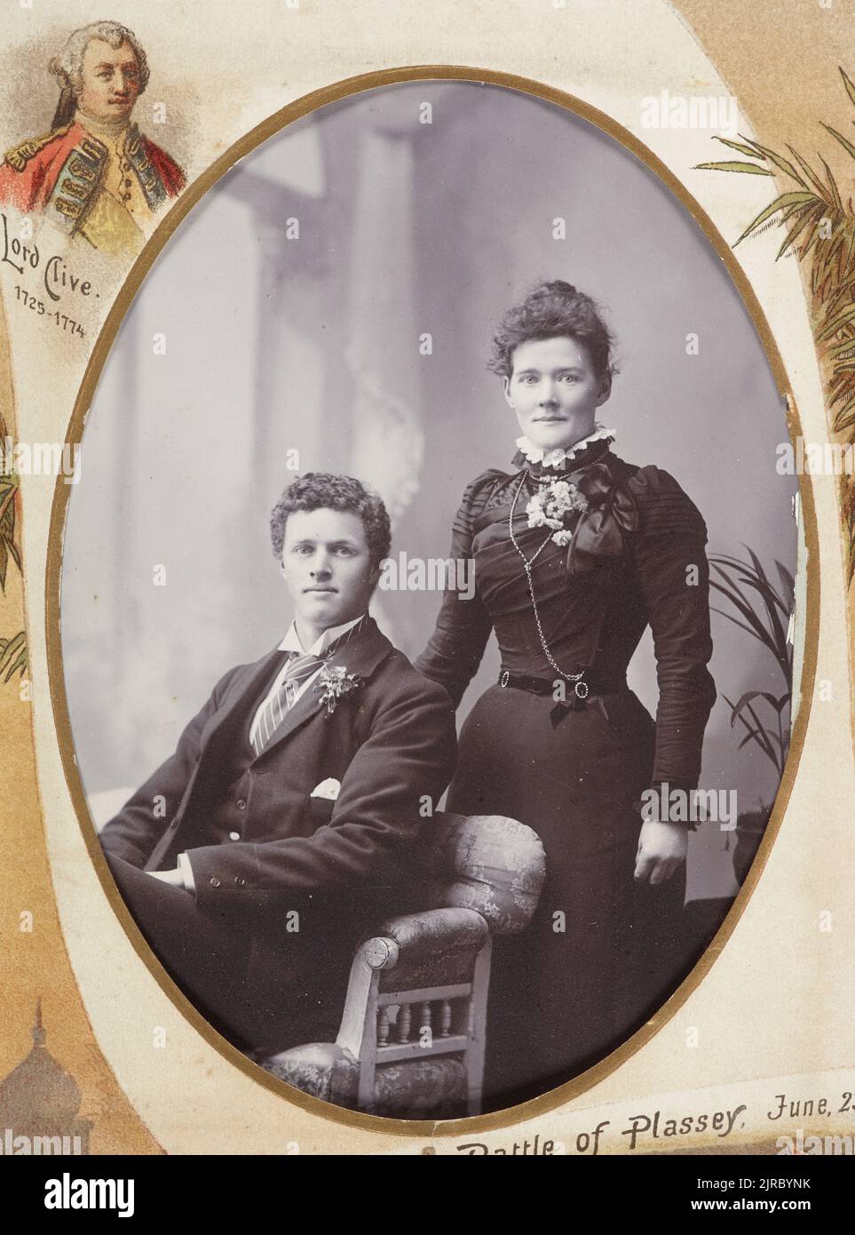 Couple - wedding portrait. From the album: Memorial to England’s ...