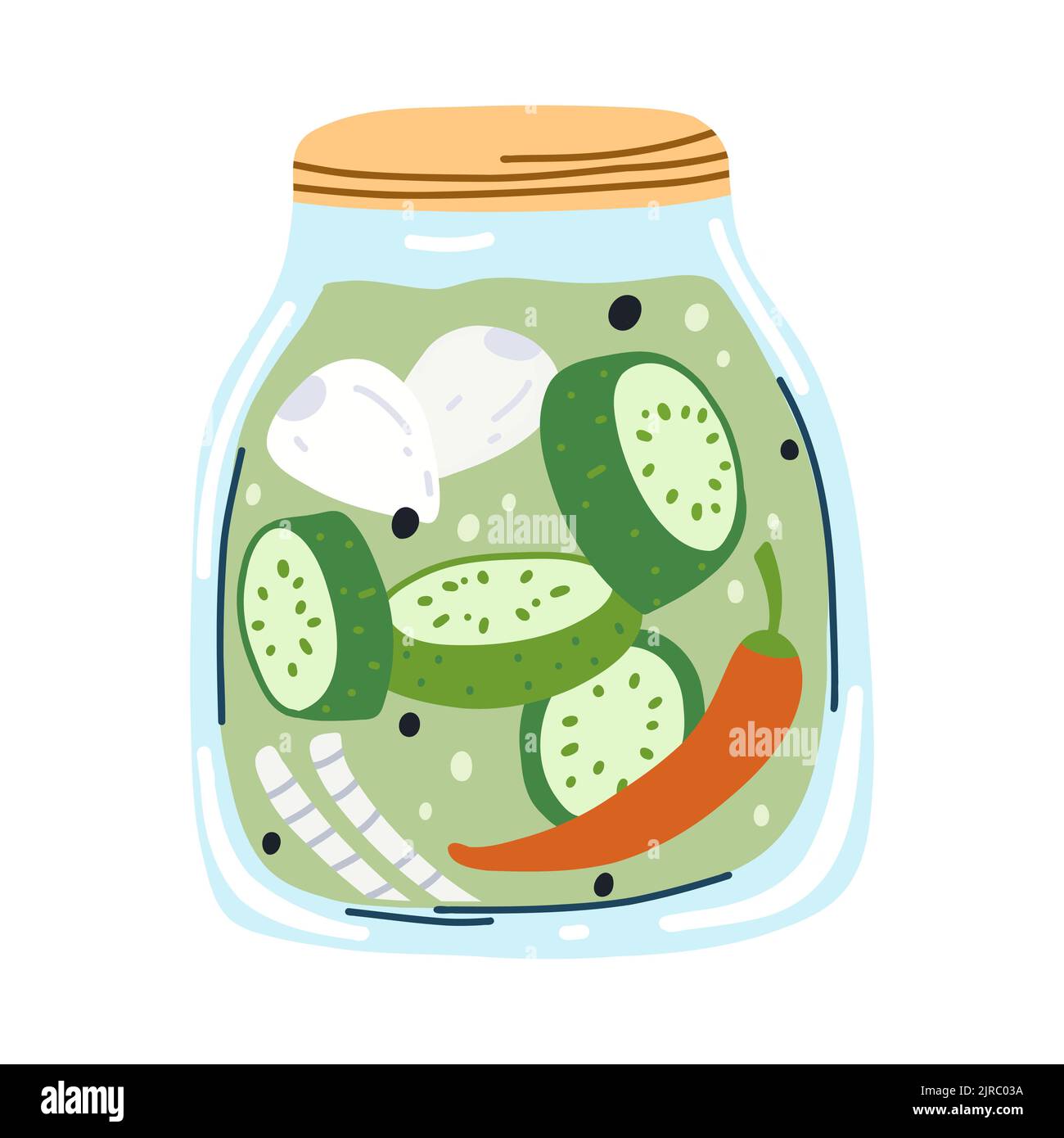 Pickle cartoon hi-res stock photography and images - Alamy