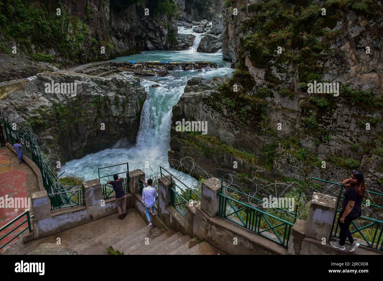 Aharbal falls hi-res stock photography and images - Alamy