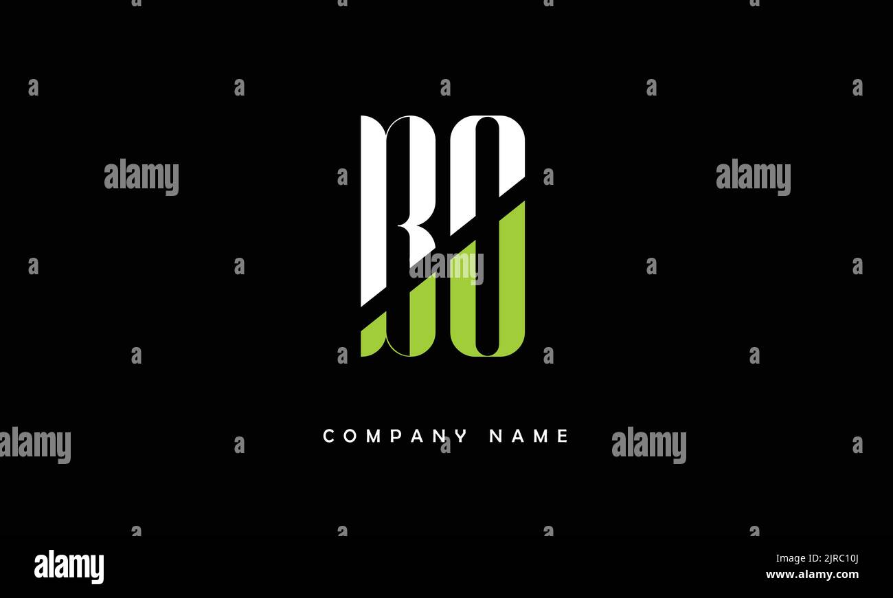 BO, OB Abstract Letters Logo Monogram Stock Vector Image & Art - Alamy