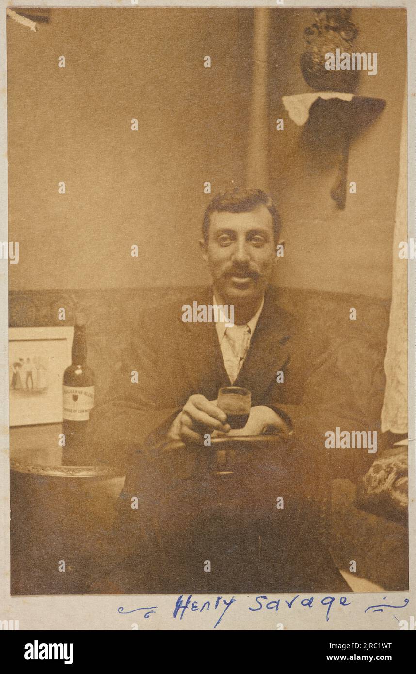 Henry Savage, circa 1900-1901, Wellington, by Zak (Joseph Zachariah ...
