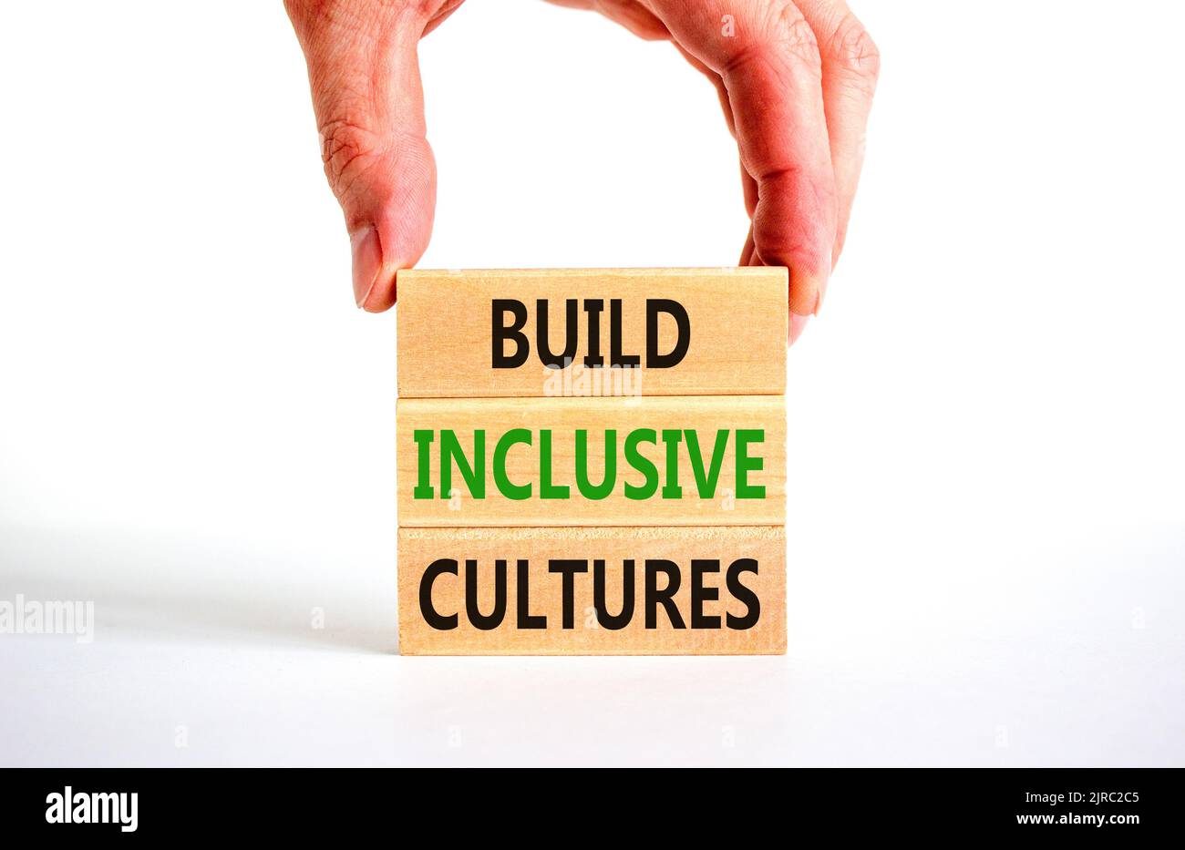 Build inclusive cultures symbol. Concept words Build inclusive cultures ...