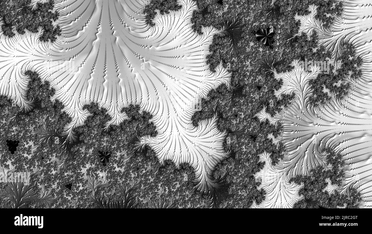 Abstract Computer generated Fractal design. A fractal is a never-ending ...