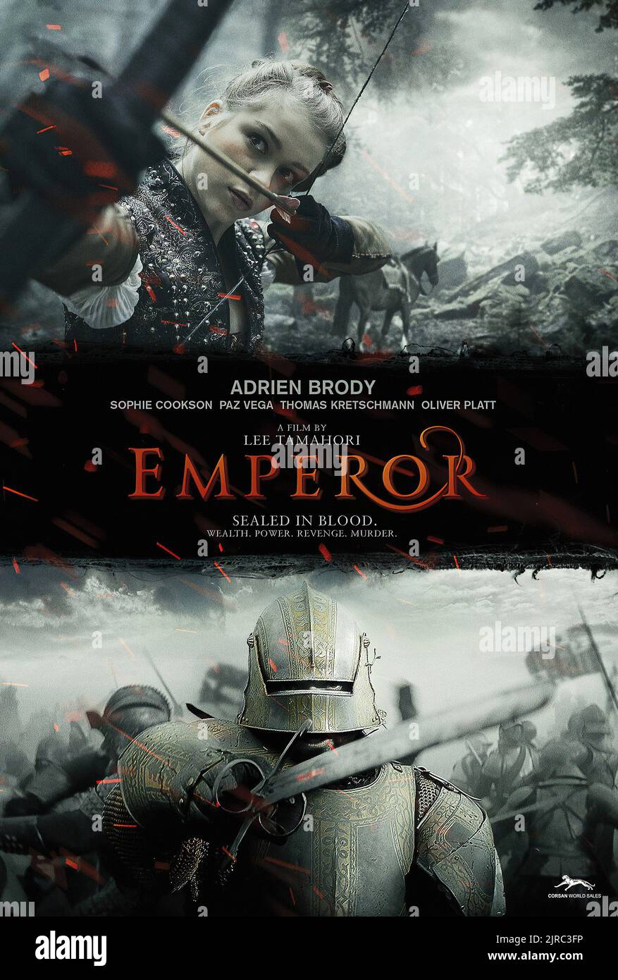 EMPEROR, poster, Sophie Cookson, 2022. © Central Park Films / courtesy ...