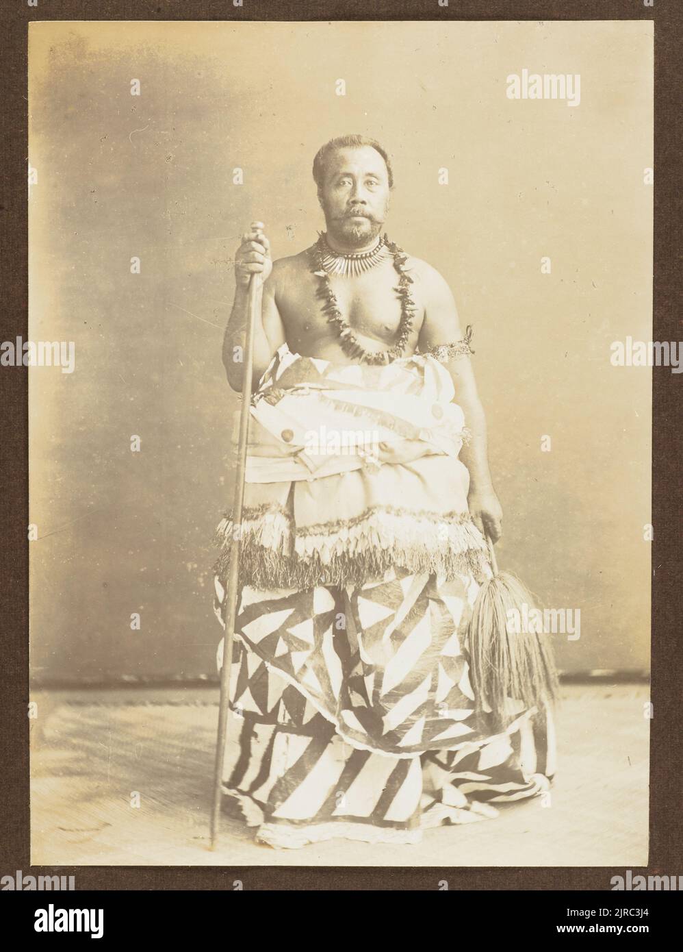 Samoan chief from the album hi-res stock photography and images - Alamy