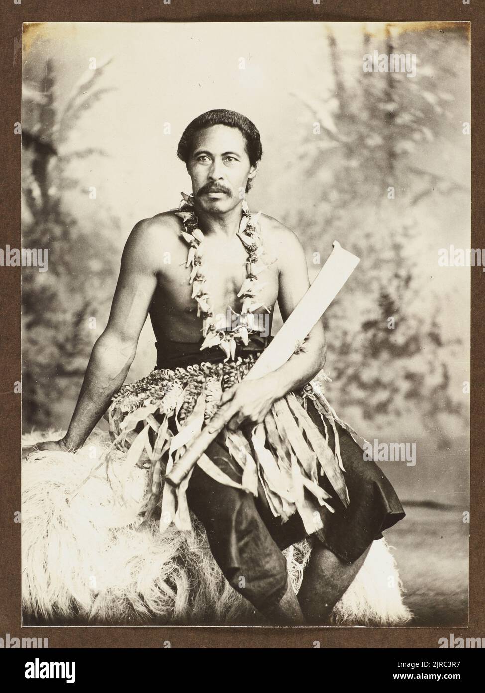 Samoan man from the album hi-res stock photography and images - Alamy