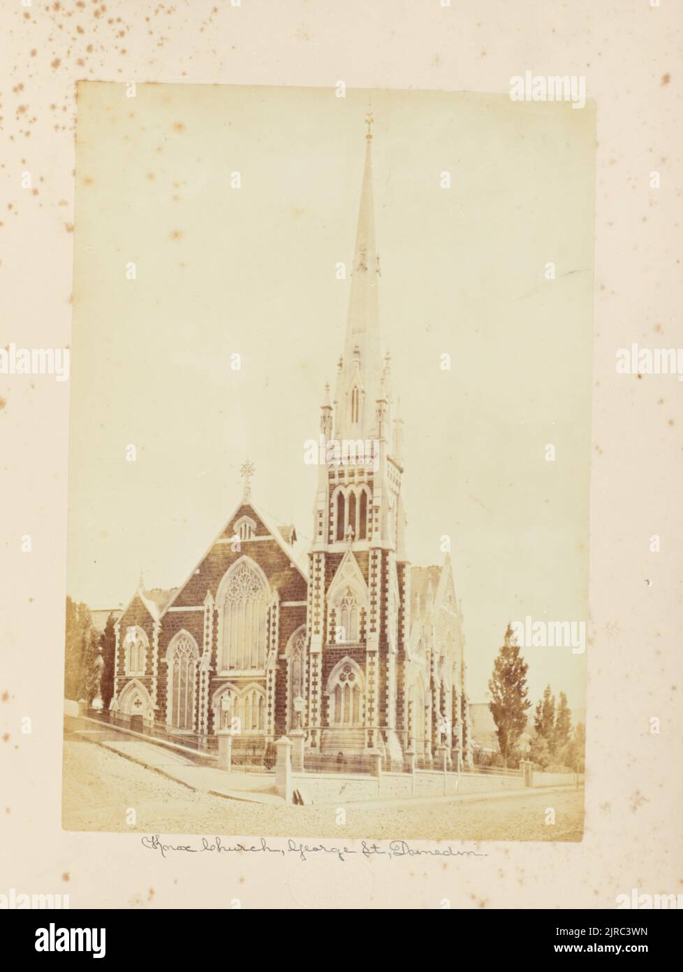 Knox Church, George Street, Dunedin. From the album: New Zealand album ...