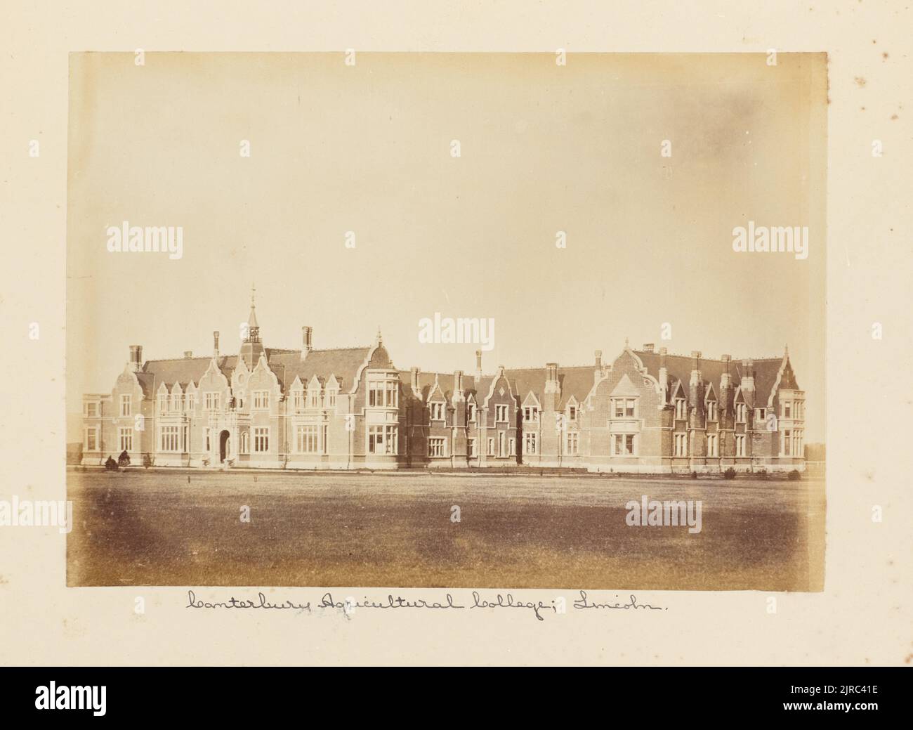 Canterbury Agricultural College, Lincoln. From the album: New Zealand ...