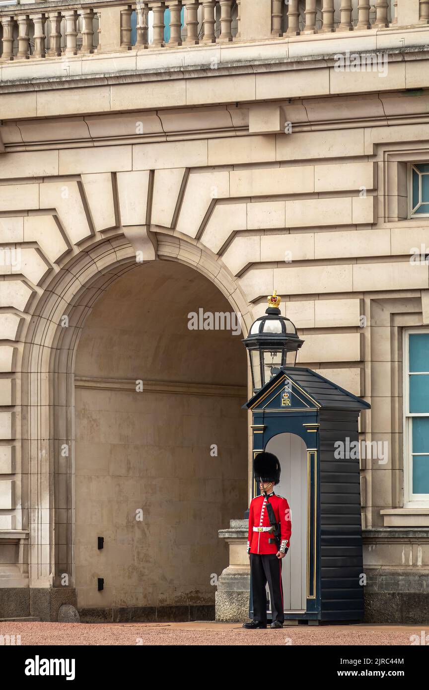 London, England, UK - July 6, 2022: Buckingham Palace. One of the Queen ...