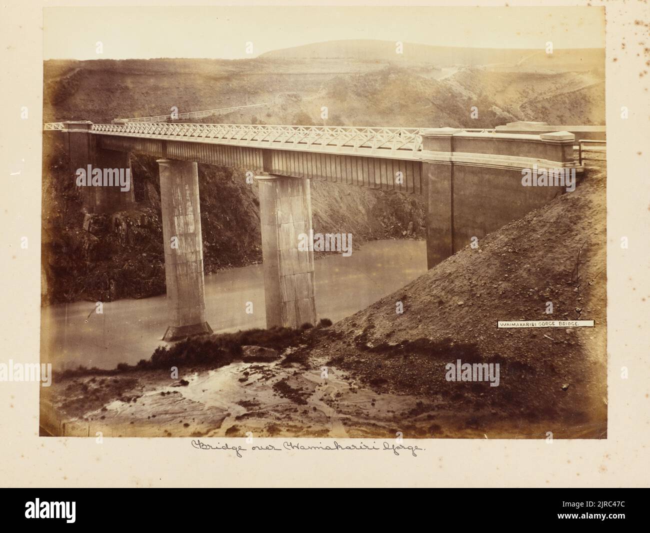 Waimakariri gorge bridge from the album hi-res stock photography and ...