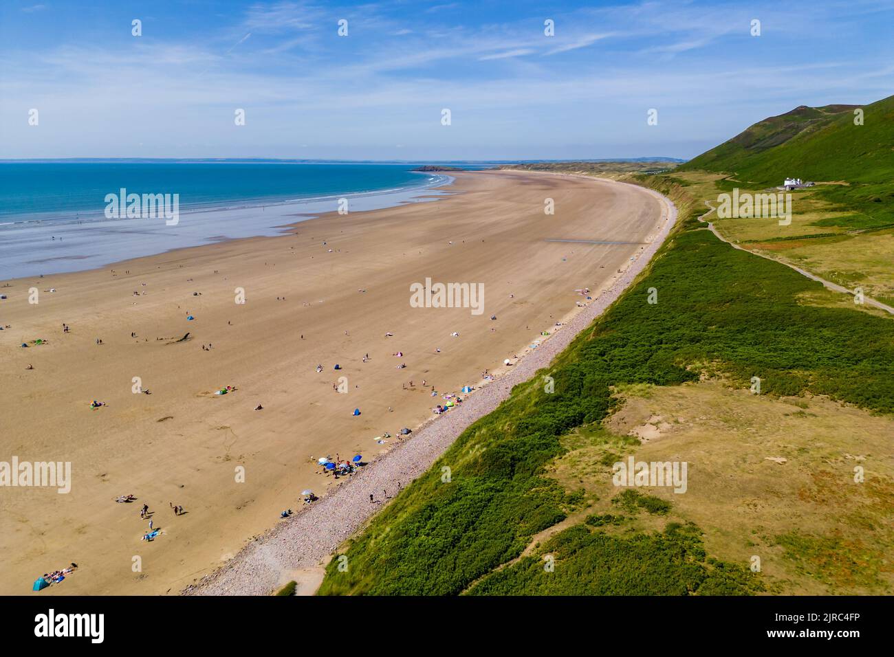 Gower peninsular beach hi-res stock photography and images - Alamy