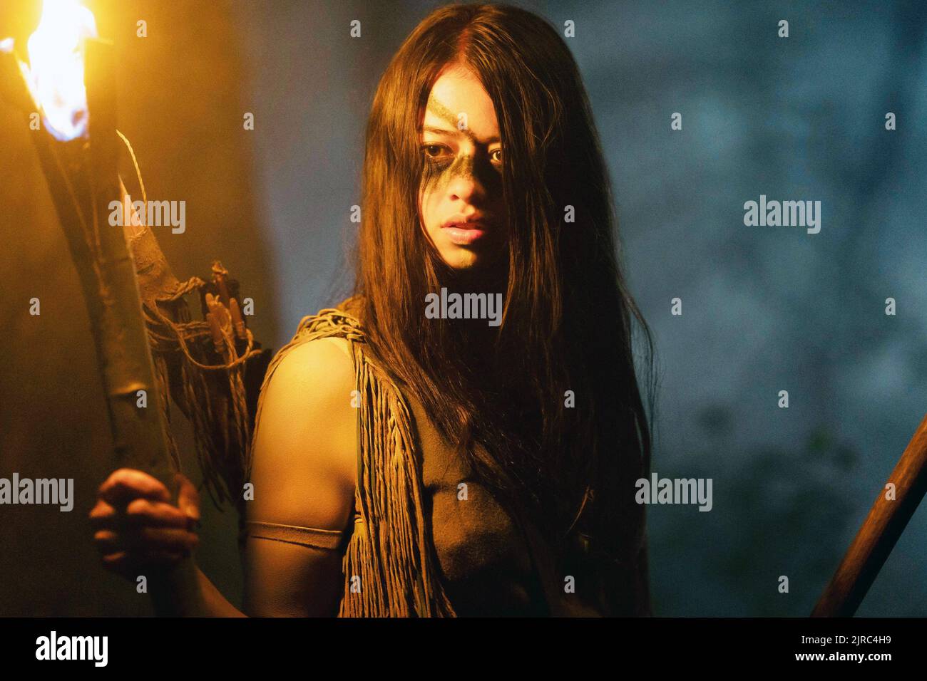 PREY, Amber Midthunder, 2022. ph: David Bukach / © Hulu / Courtesy ...
