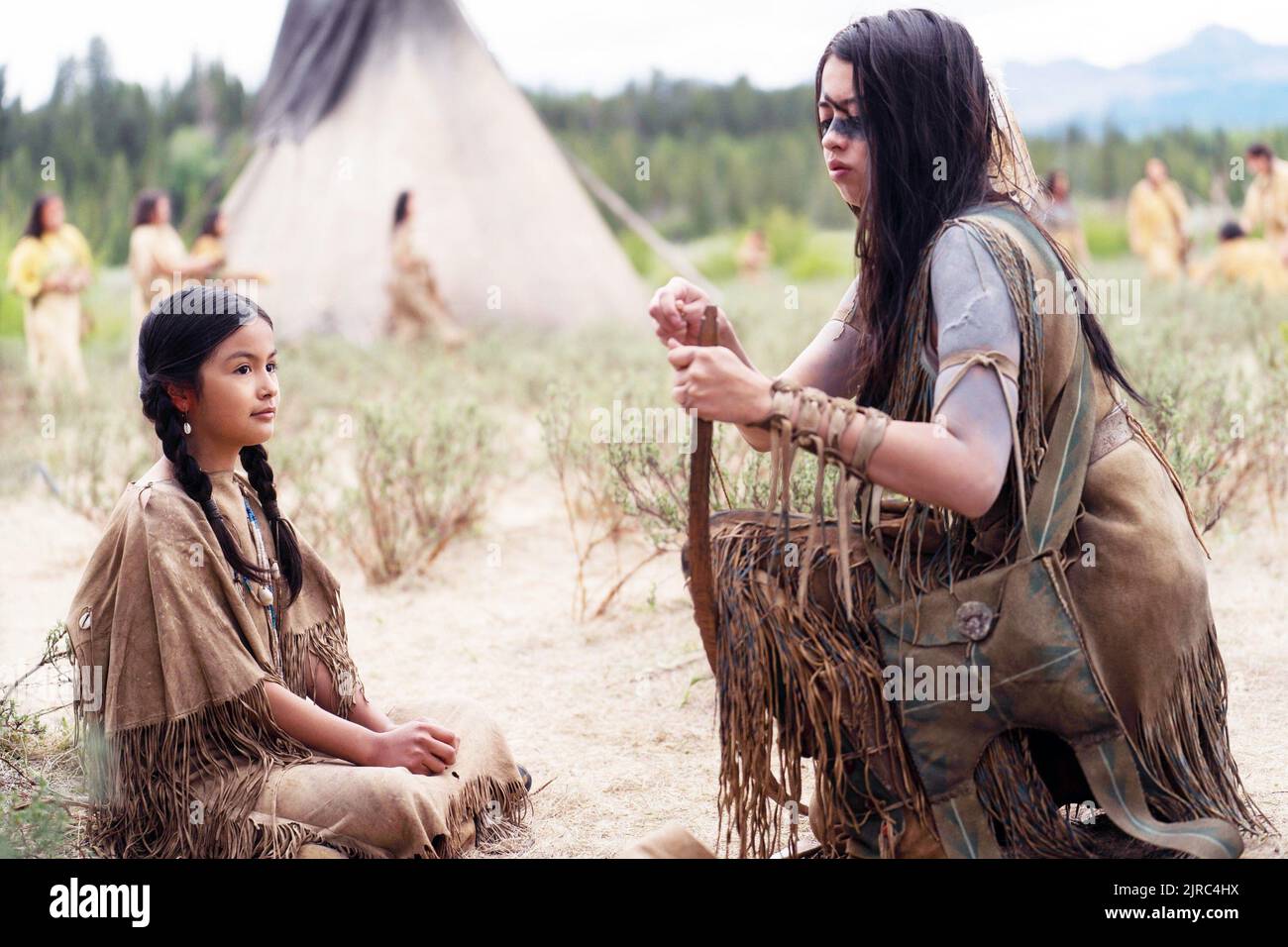 PREY, from left: Samiyah Crowfoot, Amber Midthunder, 2022. ph: David ...