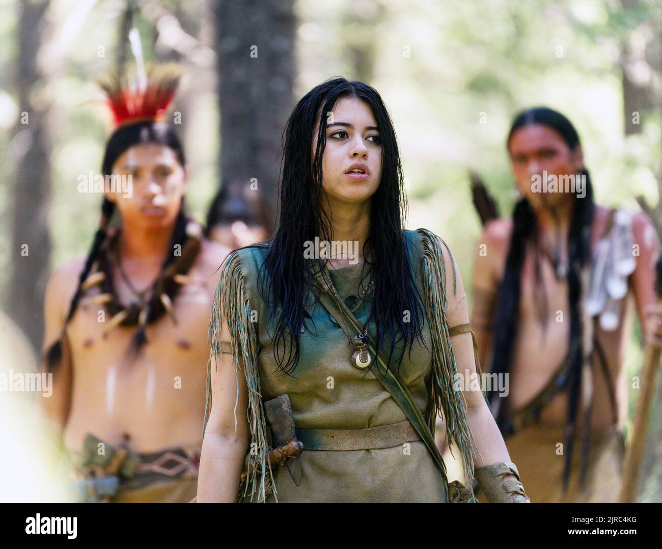 PREY, from left: Stormee Kipp, Amber Midthunder, Cody Big Tobacco, 2022 ...