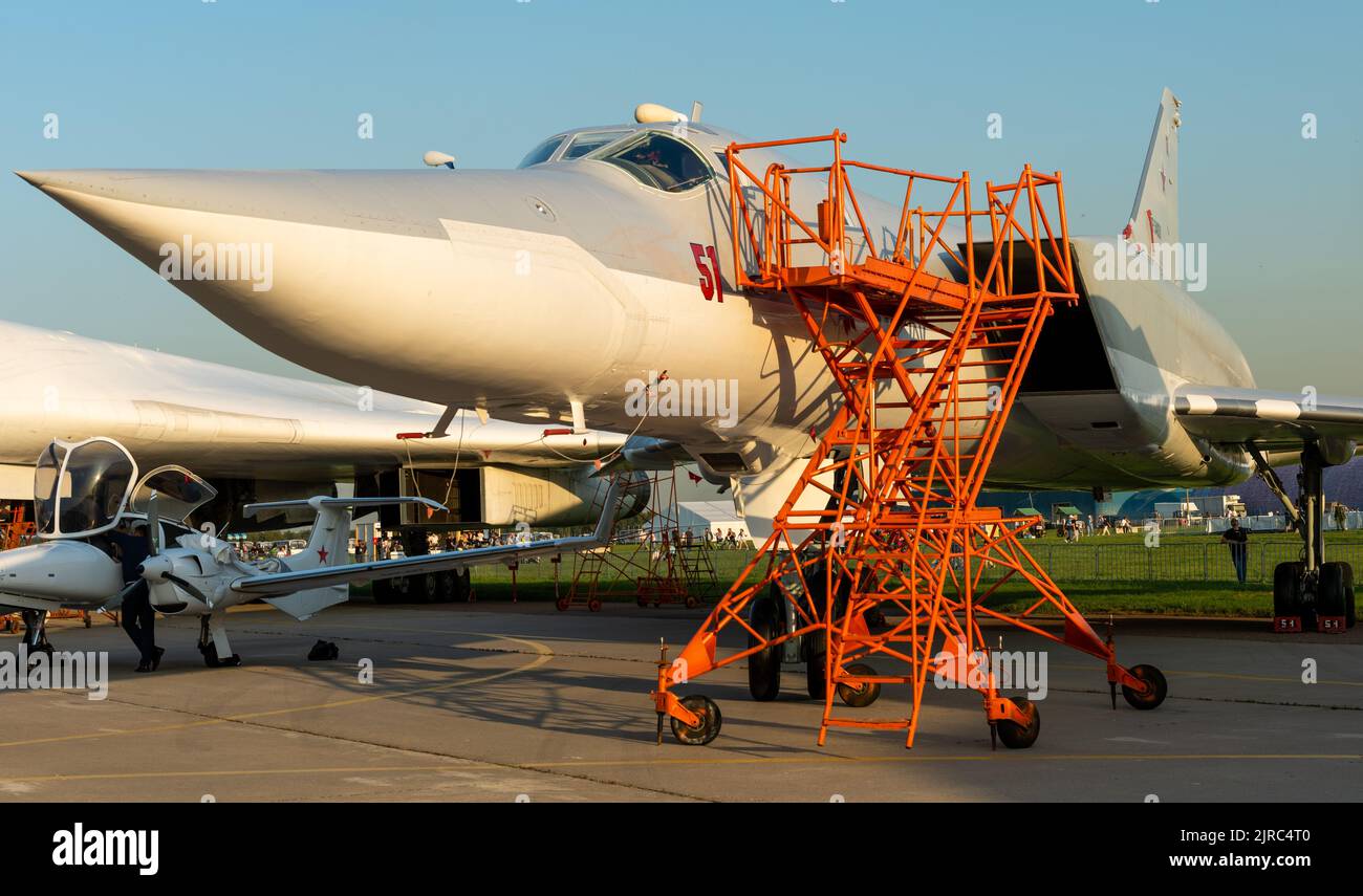August 30, 2019, Moscow region, Russia. Russian long-range supersonic ...