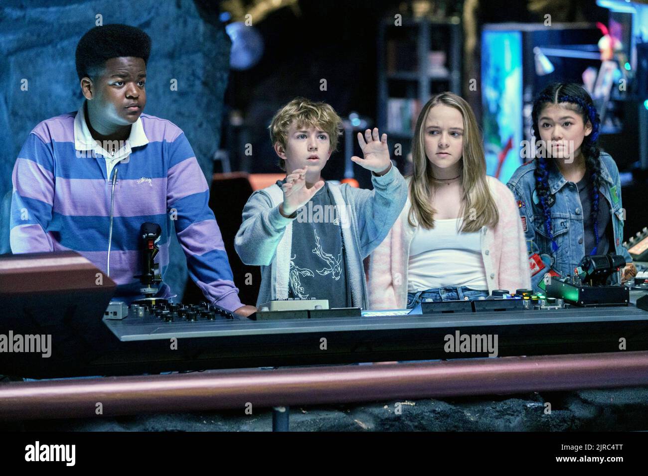 Secret Headquarters From Left Keith L Williams Walker Scobell Abby