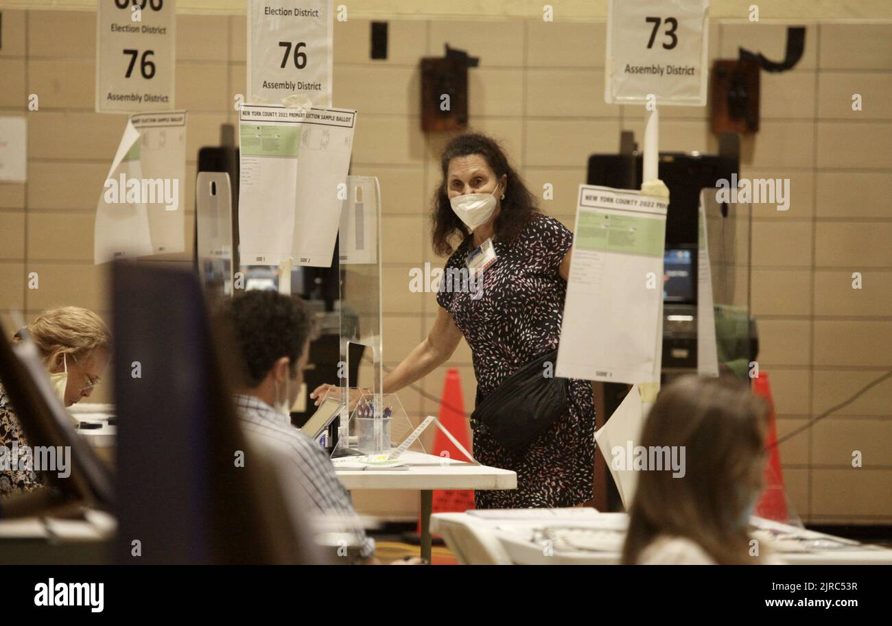New York, USA. 23rd Aug, 2022. (NEW) Congressional and State Senate ...