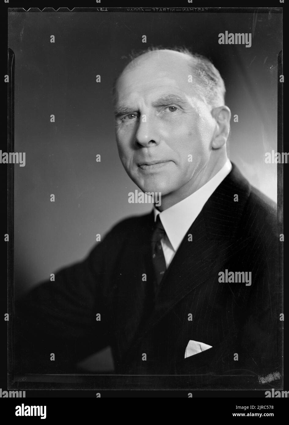 Mr Pilgrim, August 1935, Wellington, by Spencer Digby Studios. Spencer ...
