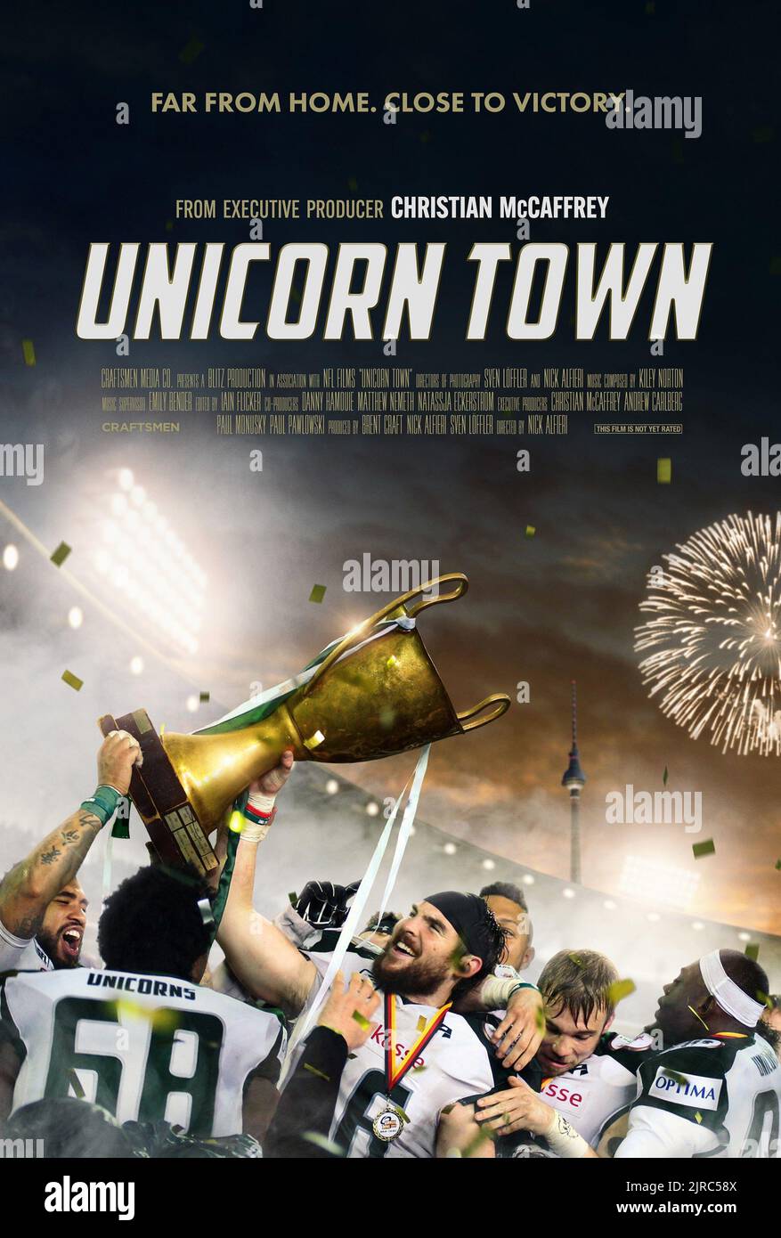 UNICORN TOWN, poster, Nick Alfieri (bottom center), 2022. © Gravitas ...