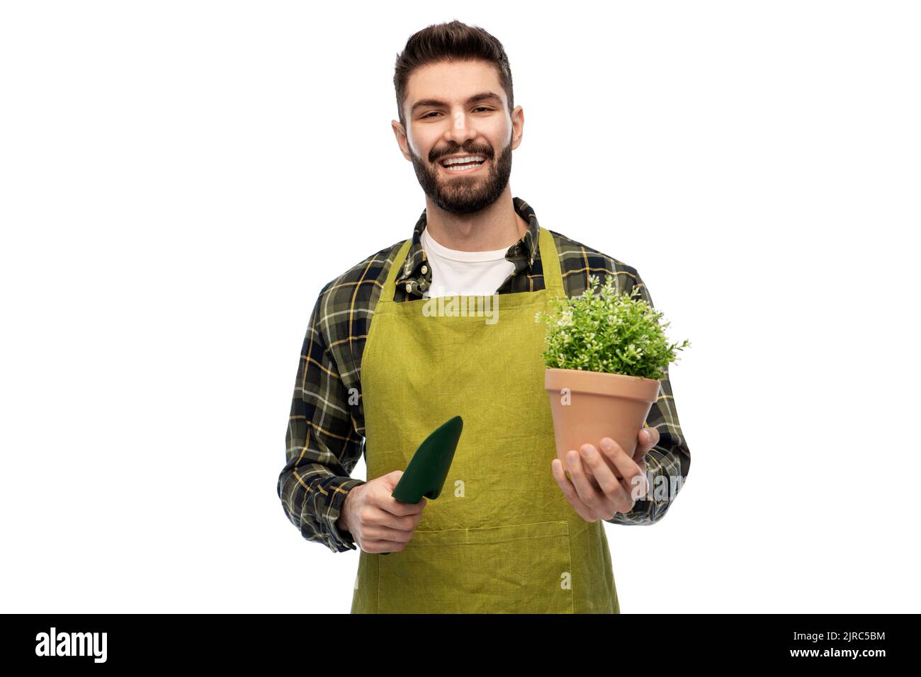 Happy gardener hi-res stock photography and images - Alamy