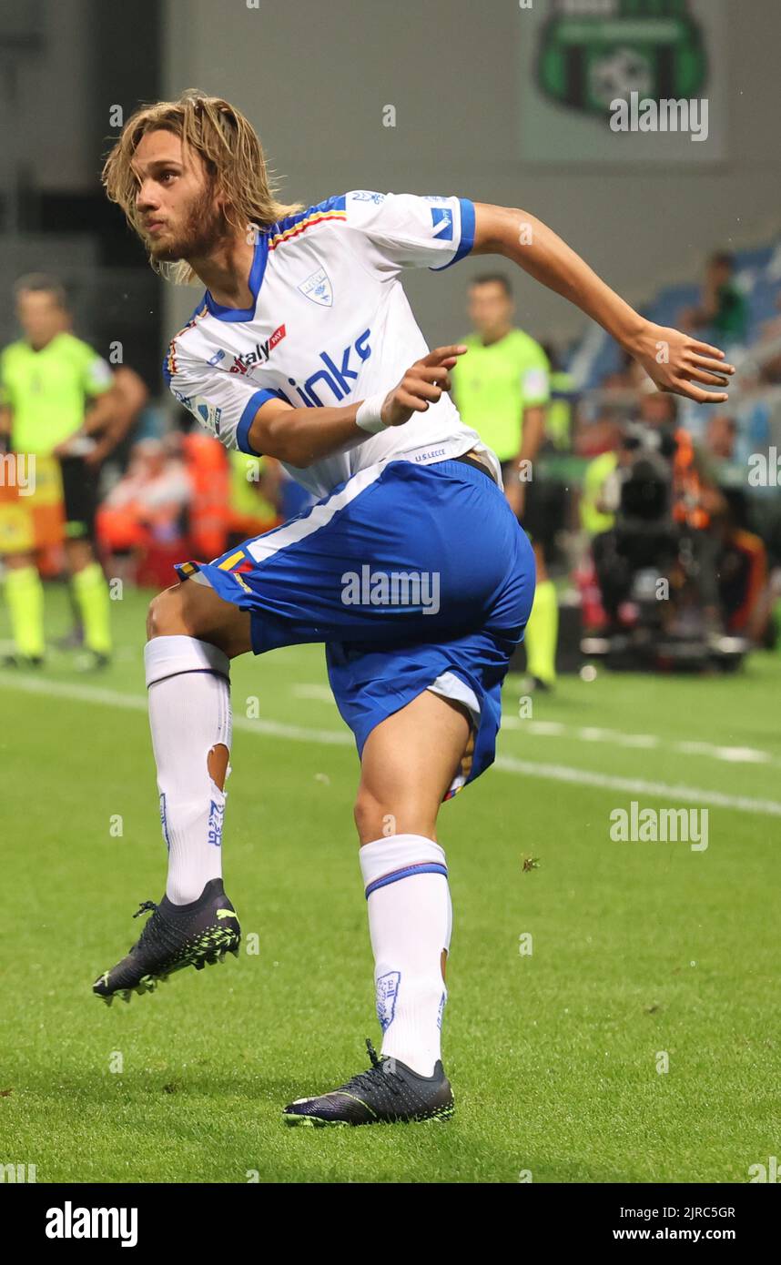 Antonino Gallo (u.s. Lecce) during the Serie A Tim championship match ...