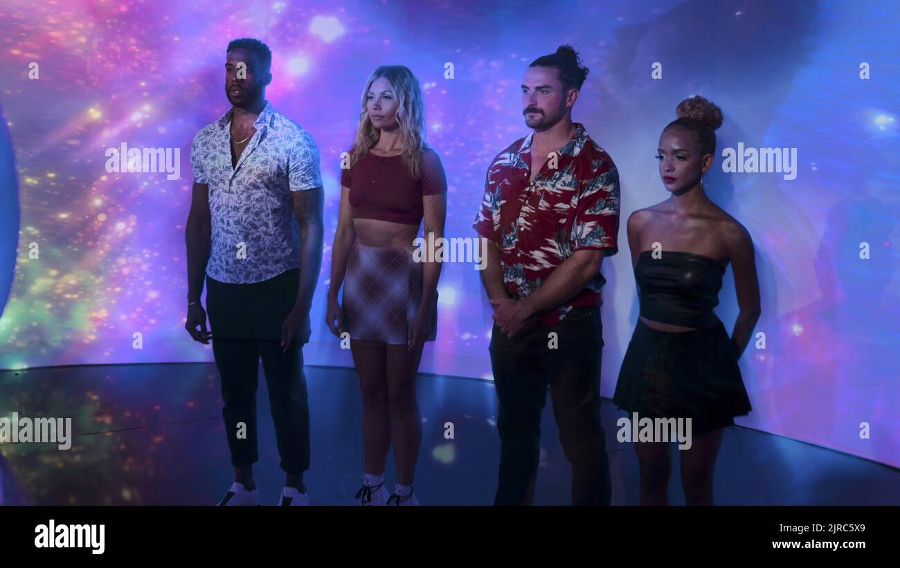 COSMIC LOVE, from left: Noel Allen (Water Element, Pisces), Phoebe ...