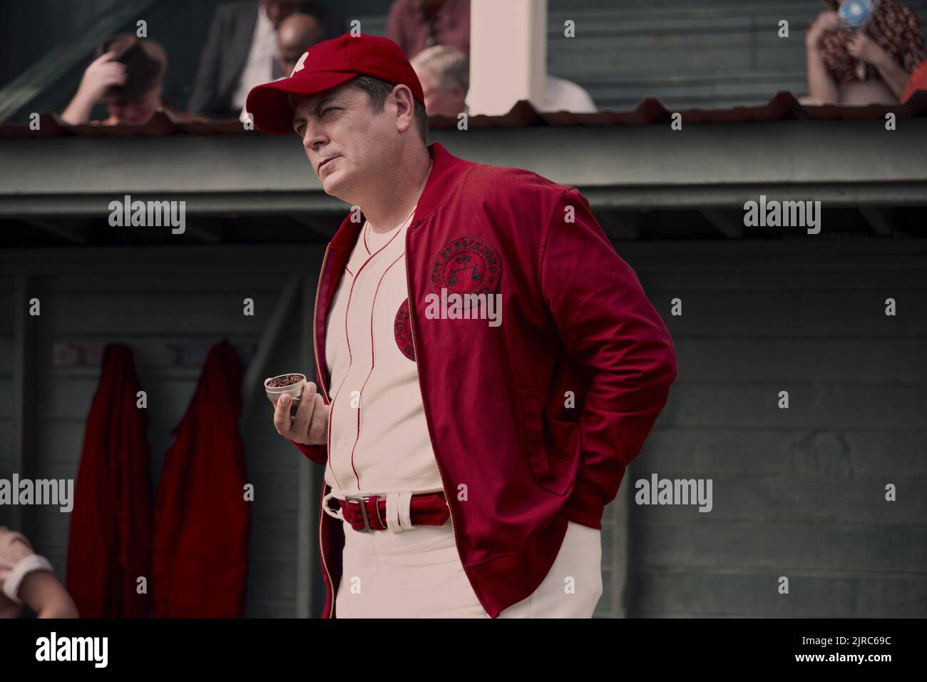 A LEAGUE OF THEIR OWN, Nick Offerman, Batter Up', (Season 1, ep. 101 ...