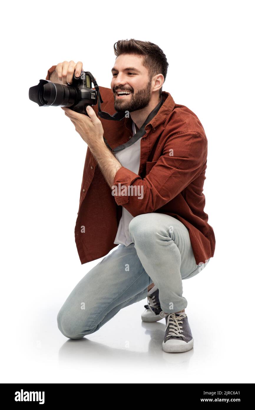 Professional photographer taking picture Cut Out Stock Images ...