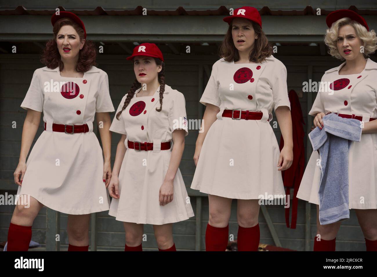 A LEAGUE OF THEIR OWN, from left: D'Arcy Carden, Kate Berlant, Abbi ...