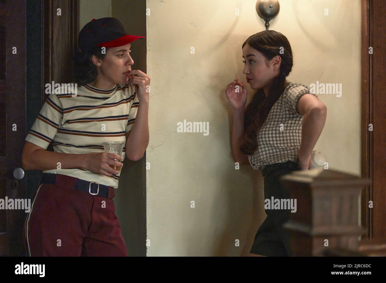 A LEAGUE OF THEIR OWN, from left: Roberta Colindrez, Priscilla Delgado ...