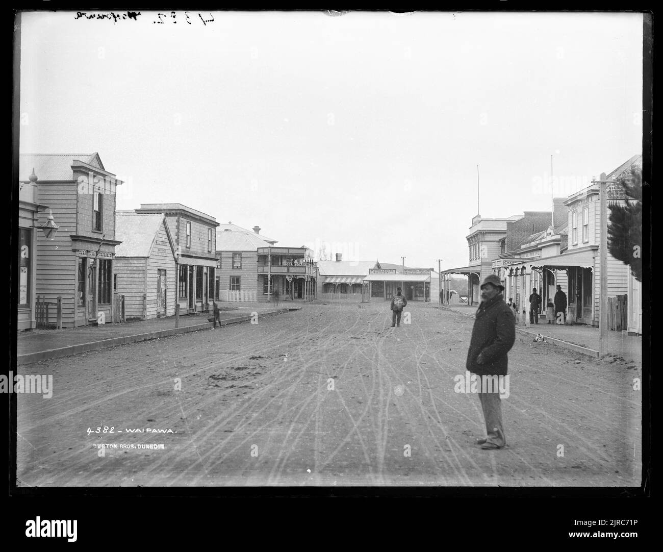 Waipawa, New Zealand, by Burton Brothers Stock Photo - Alamy