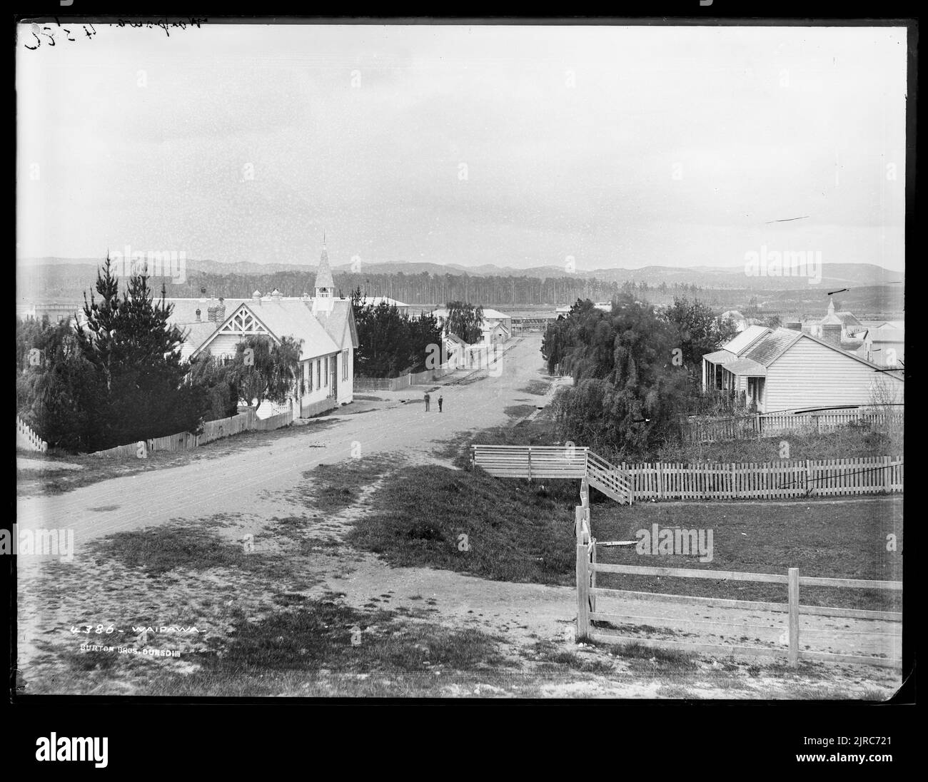 Waipawa, New Zealand, by Burton Brothers Stock Photo - Alamy