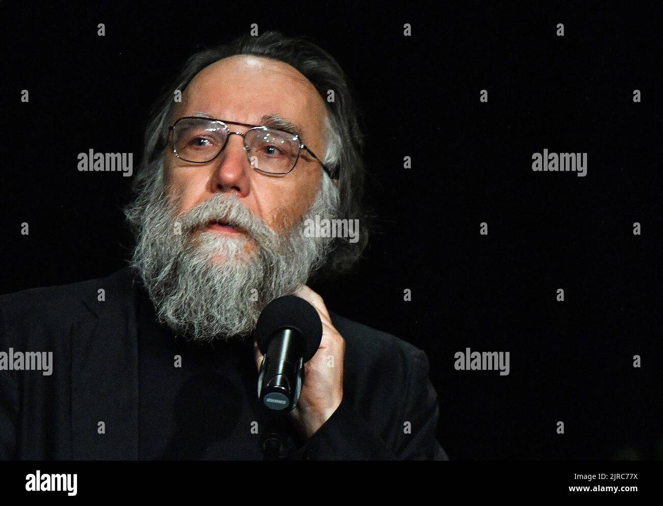 Farewell ceremony for journalist Darya Dugina at the Ostankino ...