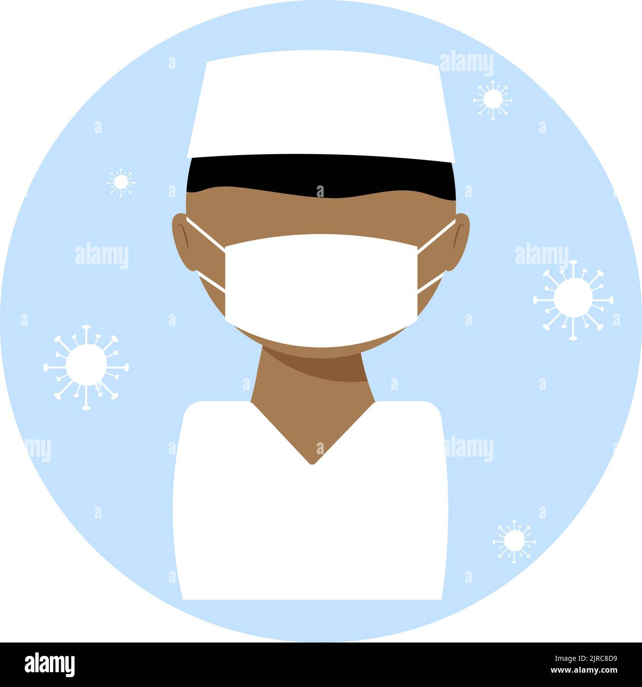 Virus vector set cartoon style hi-res stock photography and images - Alamy