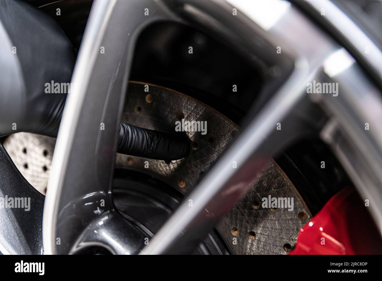 Car brakes hi-res stock photography and images - Alamy