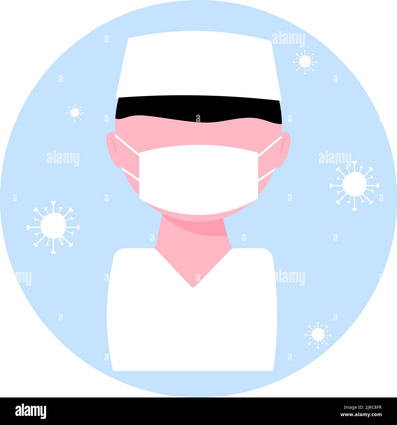 Cartoon illustration funny female nurse hi-res stock photography and ...