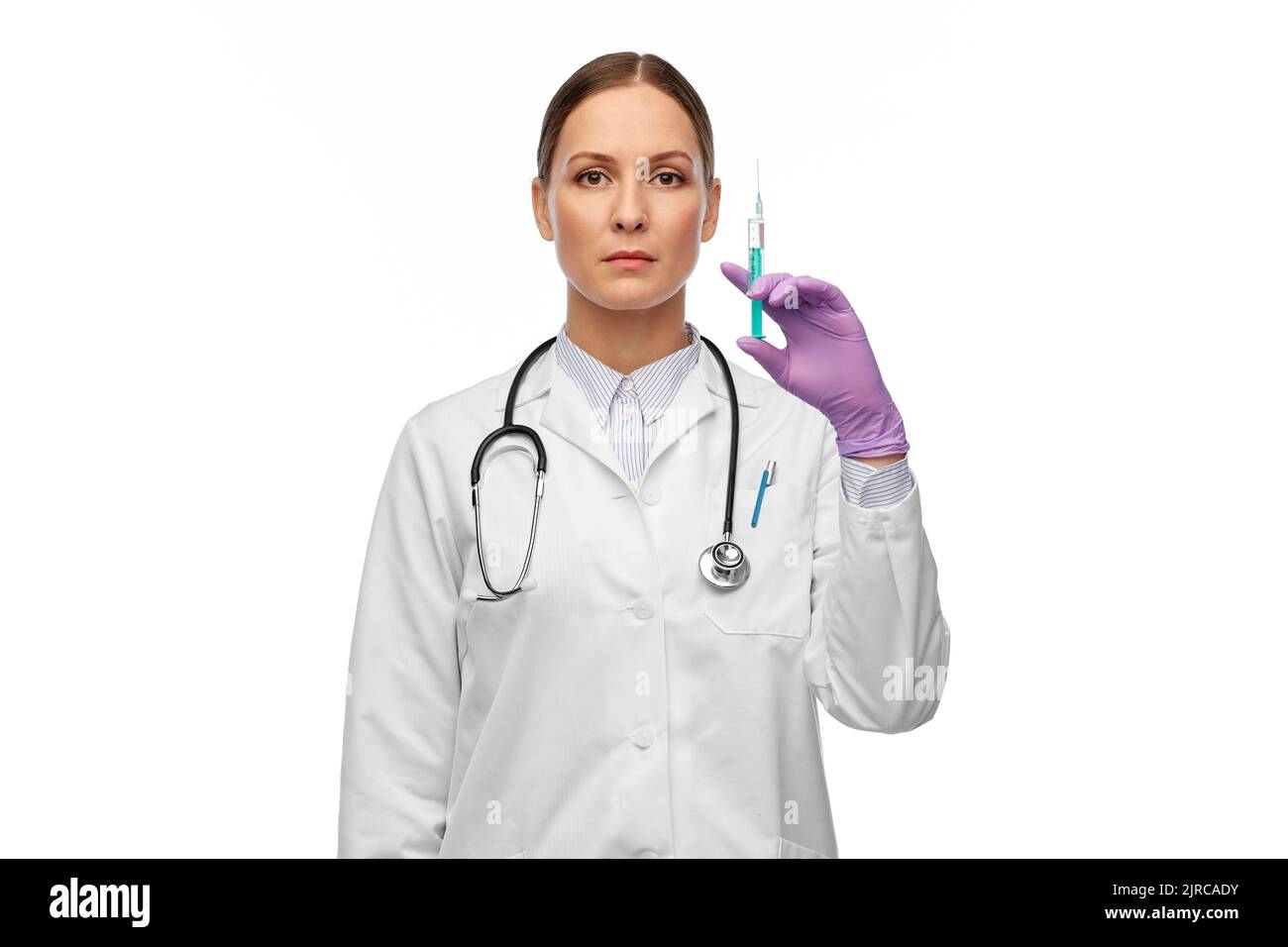 Beautiful vaccine and syringe hi-res stock photography and images - Alamy